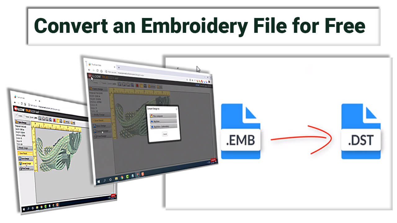 Convert An Image To Embroidery File For Free Complete Guide