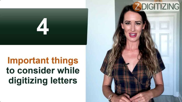 While Digitizing Letters| 4 Important Things To Consider