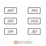 Types Of Machine Embroidery File Format You Need To Know