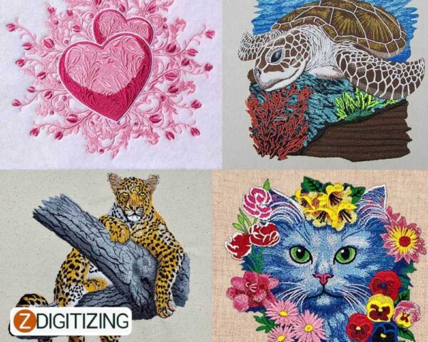 Unique Concept of Embroidery Pattern for Digitizing