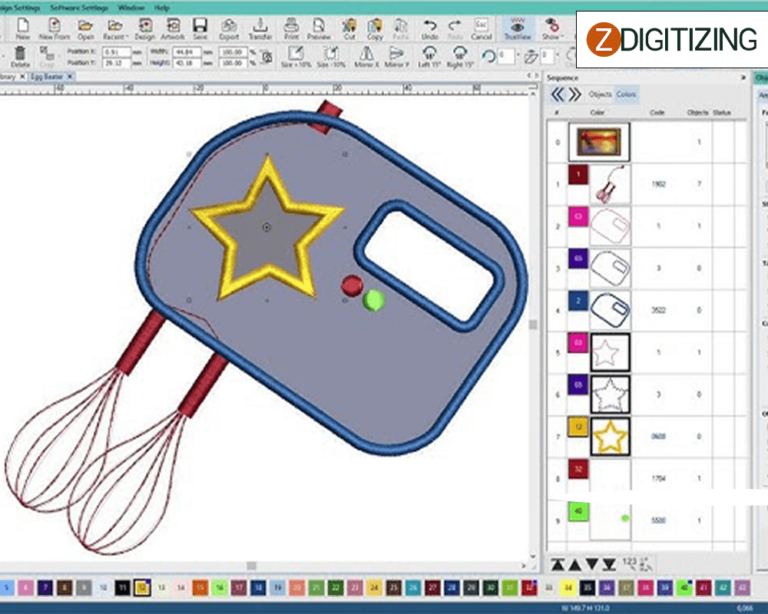 How to properly resize embroidery designs?