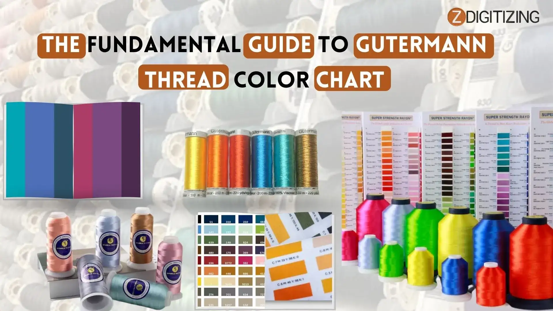 The Fundamental Guide to Gutermann Thread Color Chart